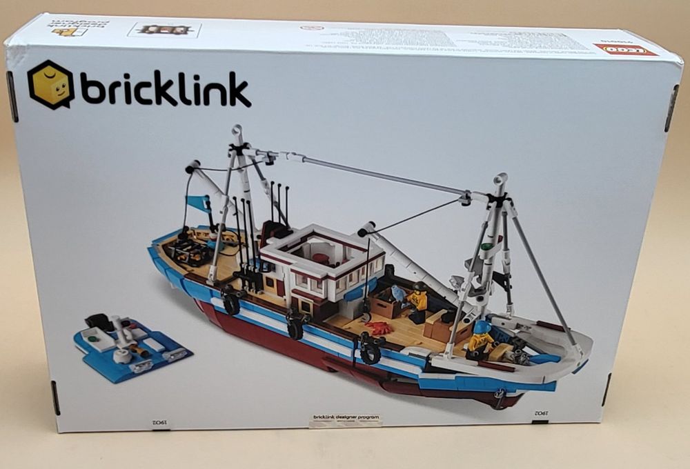 Lego Bricklink 910010 Great Fishing Boat großer Fischkutter (Neu und ...