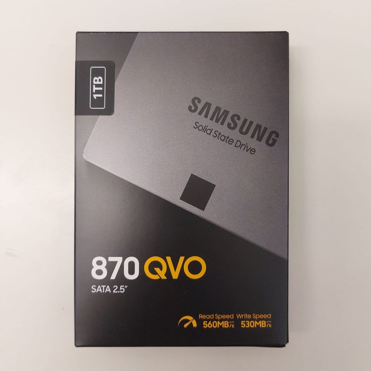 Samsung 870 QVO - Hard Disk SSD 1TB - NEW (never opened) | Kaufen auf Ricardo