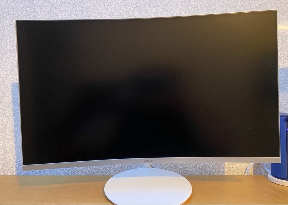 Samsung Curved Monitor 27 Zoll, weiss (Gebraucht) in Altendorf für CHF ...