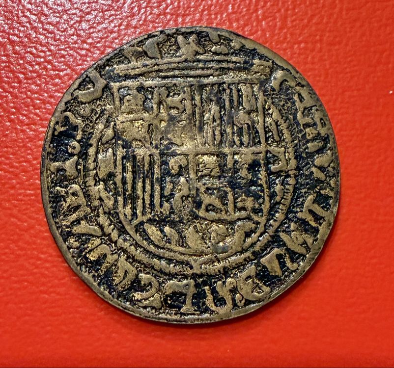 Antike Münze Spanien, Fernando II und Isabel I, Selten! (Gebraucht) in ...