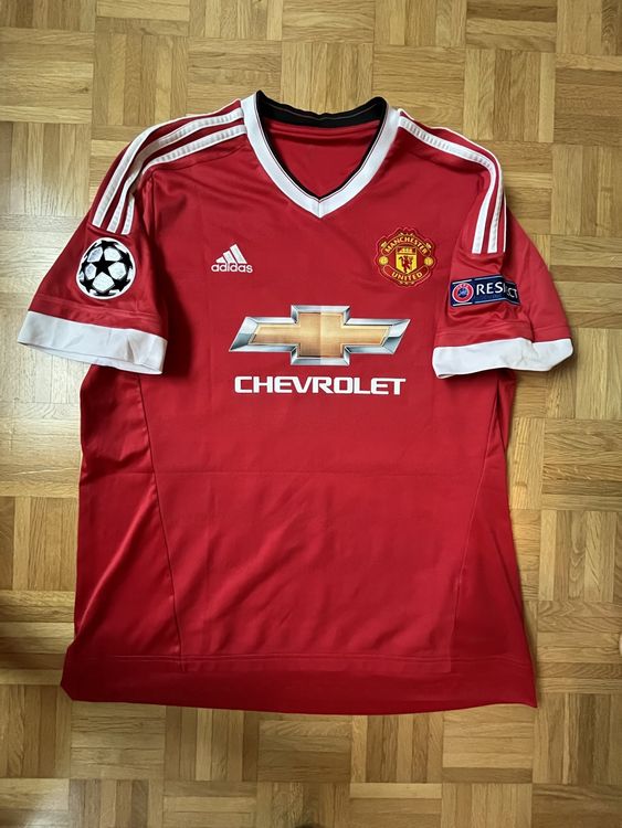 Original Rooney Manchester United Trikot 2015/16 UCL XL | Kaufen auf ...