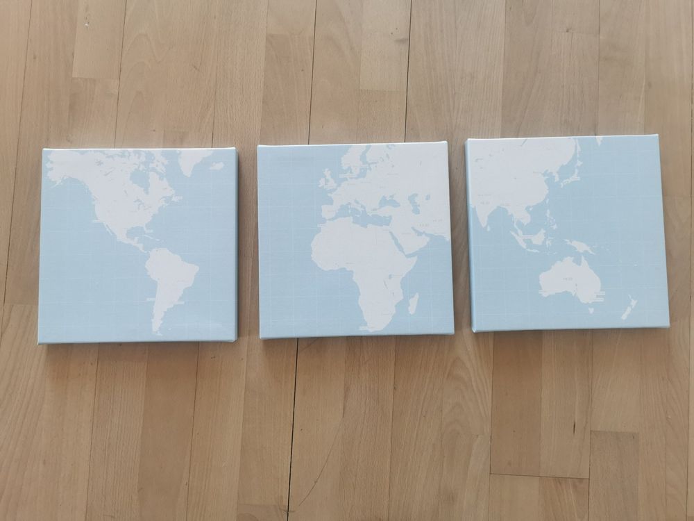 3er Bild Weltkarte (Gebraucht) in Bern für CHF 1 – mit Lieferung auf Ricardo kaufen