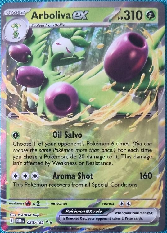 Pokemon Destined Rivals Arboliva EX EN (Neu (gemäss Beschreibung)) in Oberbipp für CHF 1 – mit ...