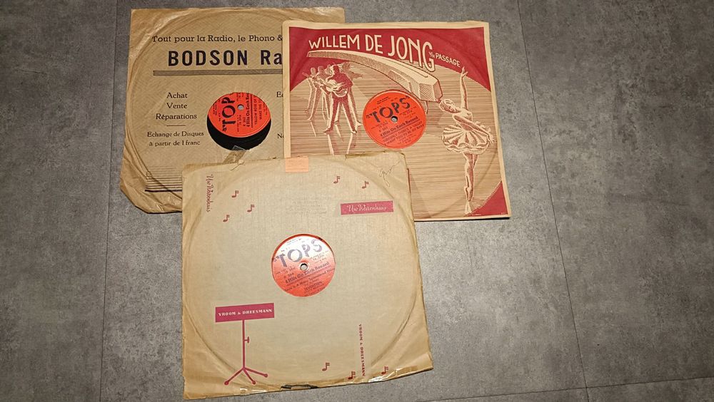 3x Tops Label: 4 hits on each record | Kaufen auf Ricardo