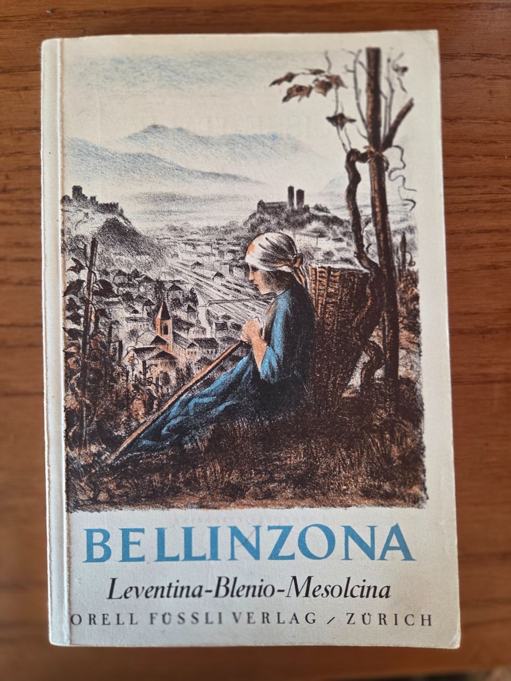 Rarität 1929: Bellinzona & Täler | Orell Füssli mit Karte (Gebraucht ...