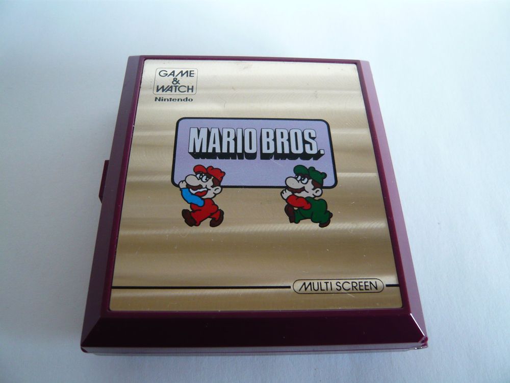 NINTENDO GAME & WATCH 1983 MARIO BROS MULTI SCREEN (Gebraucht) in ...