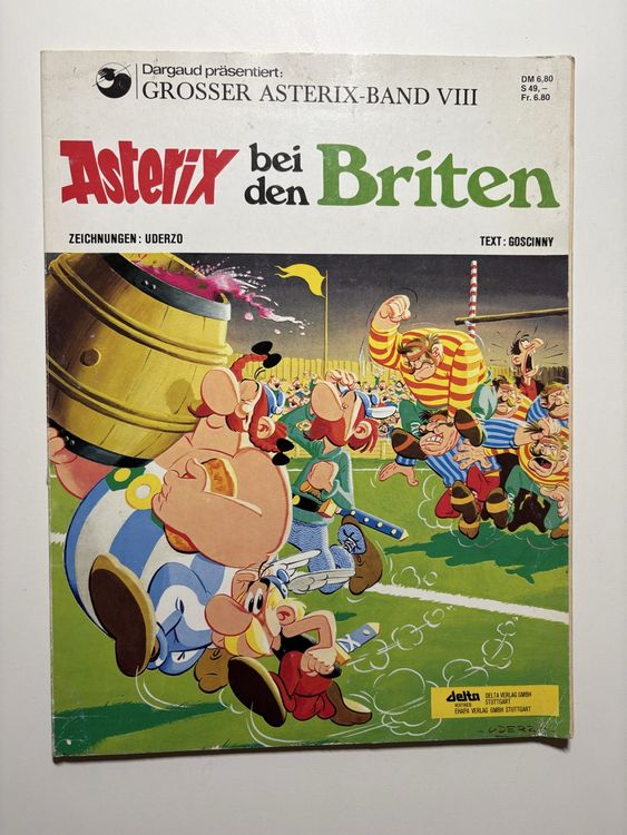 Asterix bei den Briten - Grosser Asterix-Band VIII Comic. (Gebraucht ...