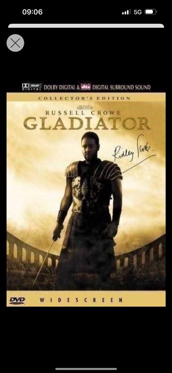 Gladiator dvd (Gebraucht) in Benken ZH für CHF 1 – mit Lieferung auf ...
