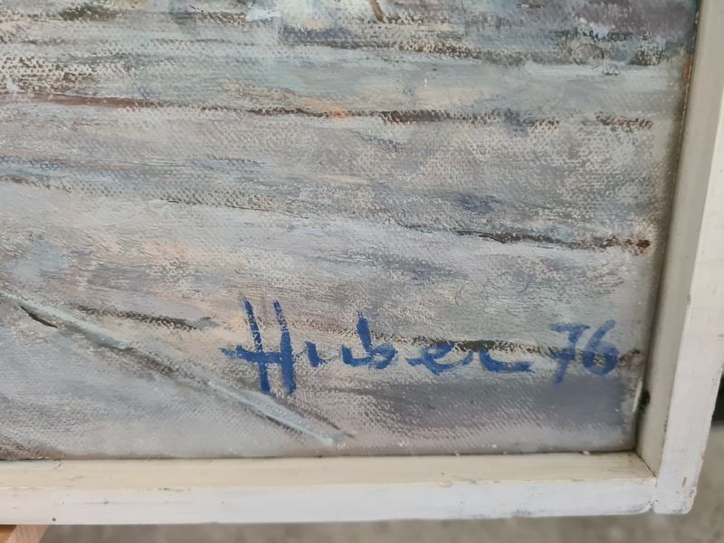 Original Gemälde Otto Huber 1976 | Kaufen auf Ricardo