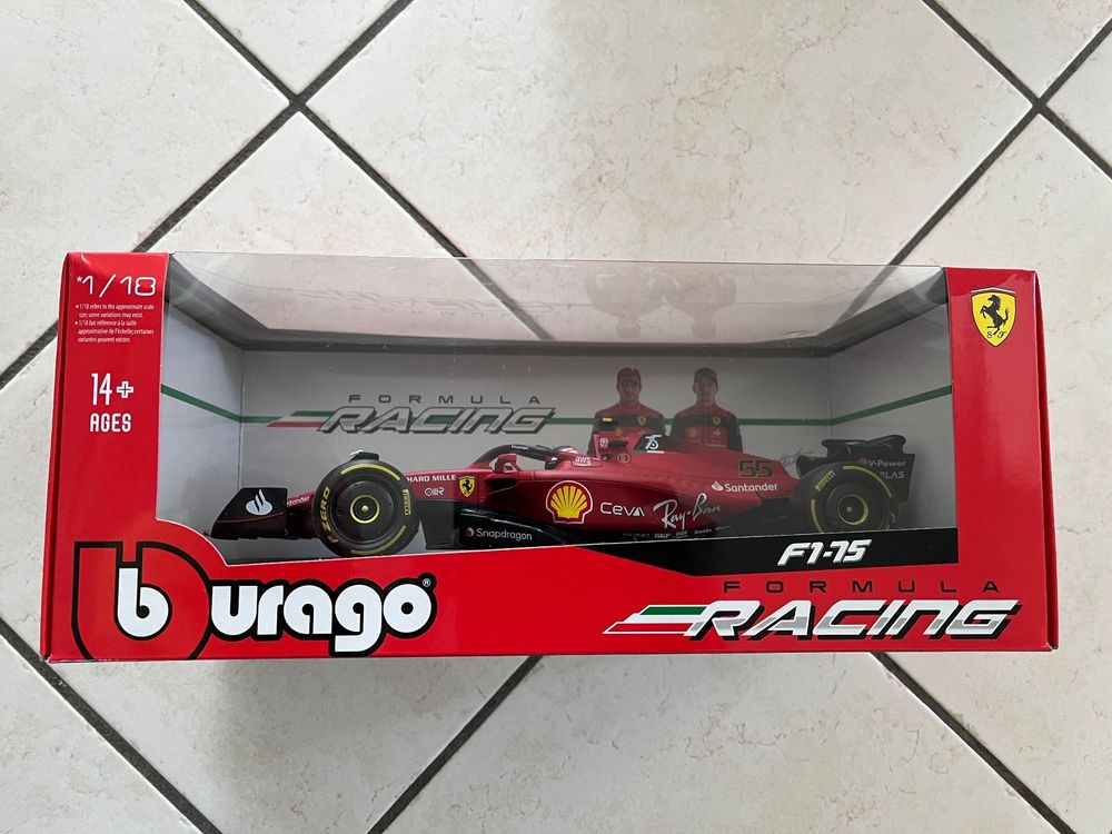 Ferrari F1-75 1:18 Carlos Sainz | Kaufen auf Ricardo