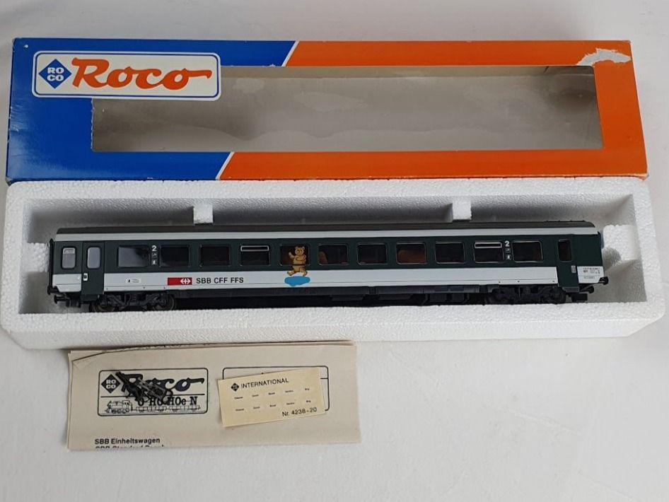 Roco 44336 SBB IC Personenwagen 2.Kl. neuwertig, OVP (Gebraucht) in ...