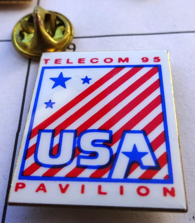 Pin USA Pavilon TELECOM 95 (Gebraucht) in Utzenstorf für CHF 1 – mit ...