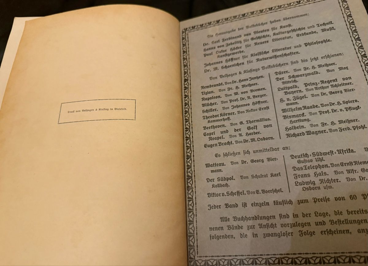 Beethoven/Richard Wagner Biographien 1911 (Gebraucht) in hunzenschwil ...