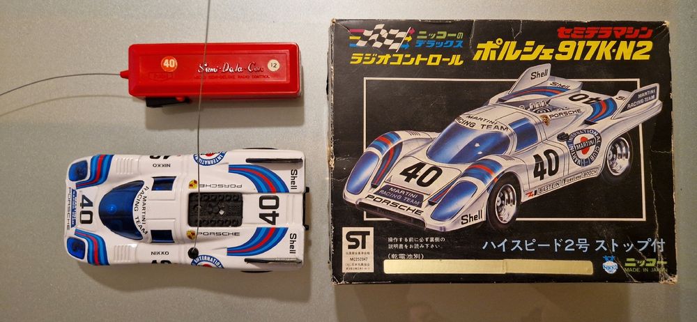 Vintage Nikko Porsche 917K•N2, RC Model Japan Martini Racing | Kaufen ...