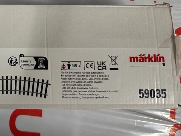 Märklin 59035 Gebogenes Gleis R1020mm (Neu (gemäss Beschreibung)) in ...