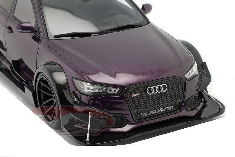 AUDI RS6 Avant Body Kit mit Dachbox 2018 1:18 von GT Spirit (Neu und ...