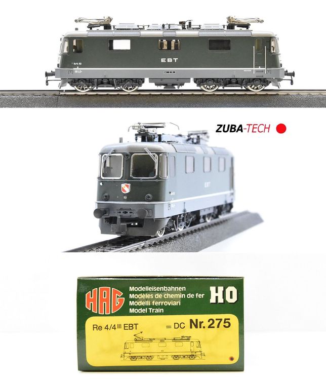 HAG 275 E-Lok Re 4/4 III EBT H0 GS OVP | Kaufen auf Ricardo
