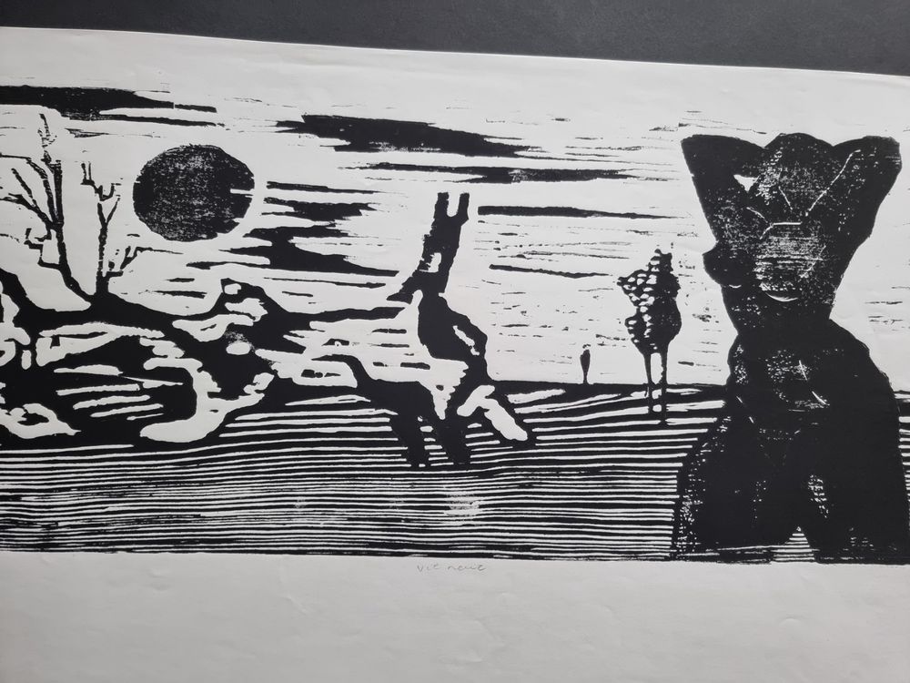 HOLZSCHNITT UNLESERLICH SIGNIERT NUMMERIERT (Gebraucht) in Gersau für CHF 19 – mit Lieferung auf ...