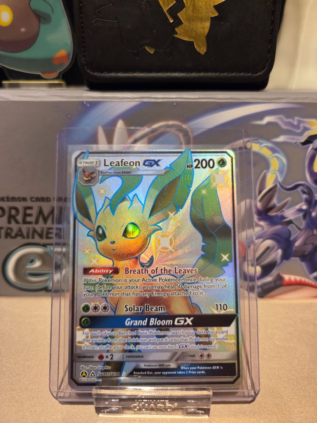 Leafeon GX NM- (2019) - Pokémon Hidden Fates Set (Neu (gemäss ...