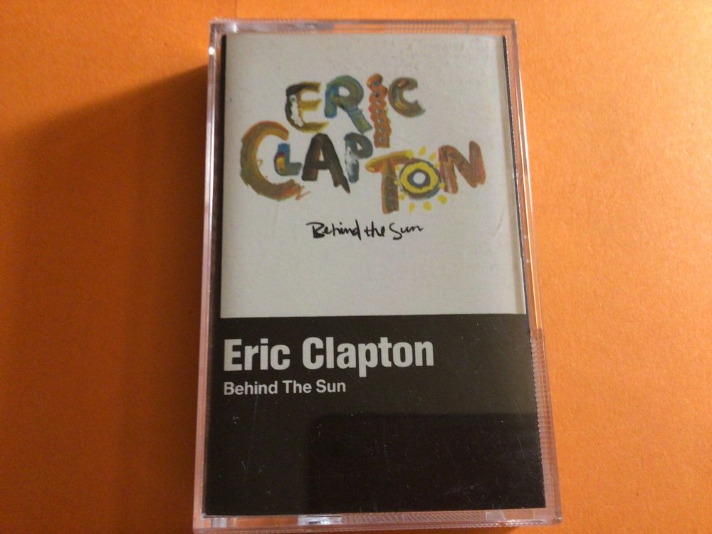 Eric Clapton - Behind The Sun MC Kassette,1985 (Gebraucht) in Steinach für CHF 6 – mit Lieferung ...