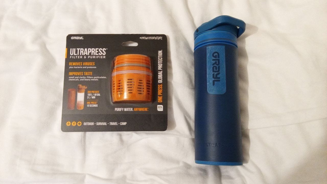 Grayl Ultra Press Purifier gourde 0.5L neuf (Neuf avec emballage d ...