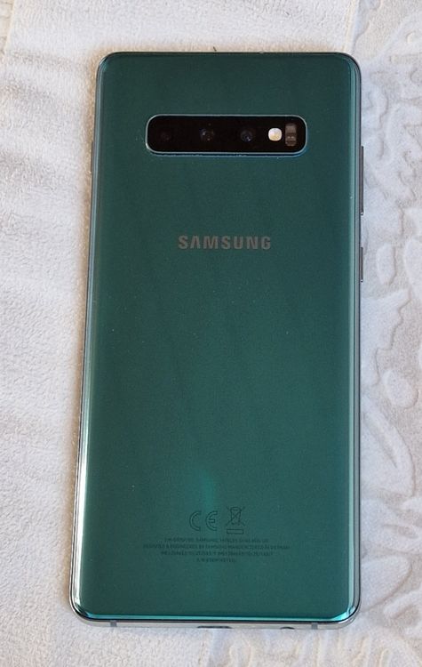SAMSUNG Galaxy S10+ Color: Prism Green / SM-G975F/DS (Gebraucht) in für ...