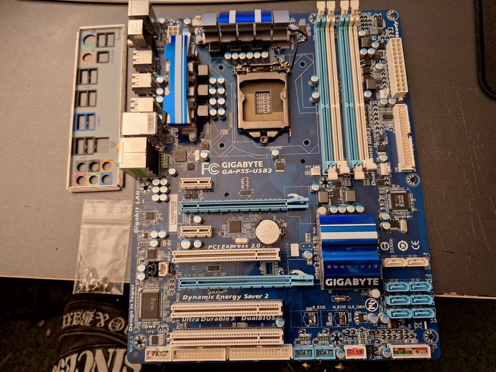 Gigabyte GA-P55-USB3 Mainboard LGA 1156 (Gebraucht) in Thundorf für CHF ...