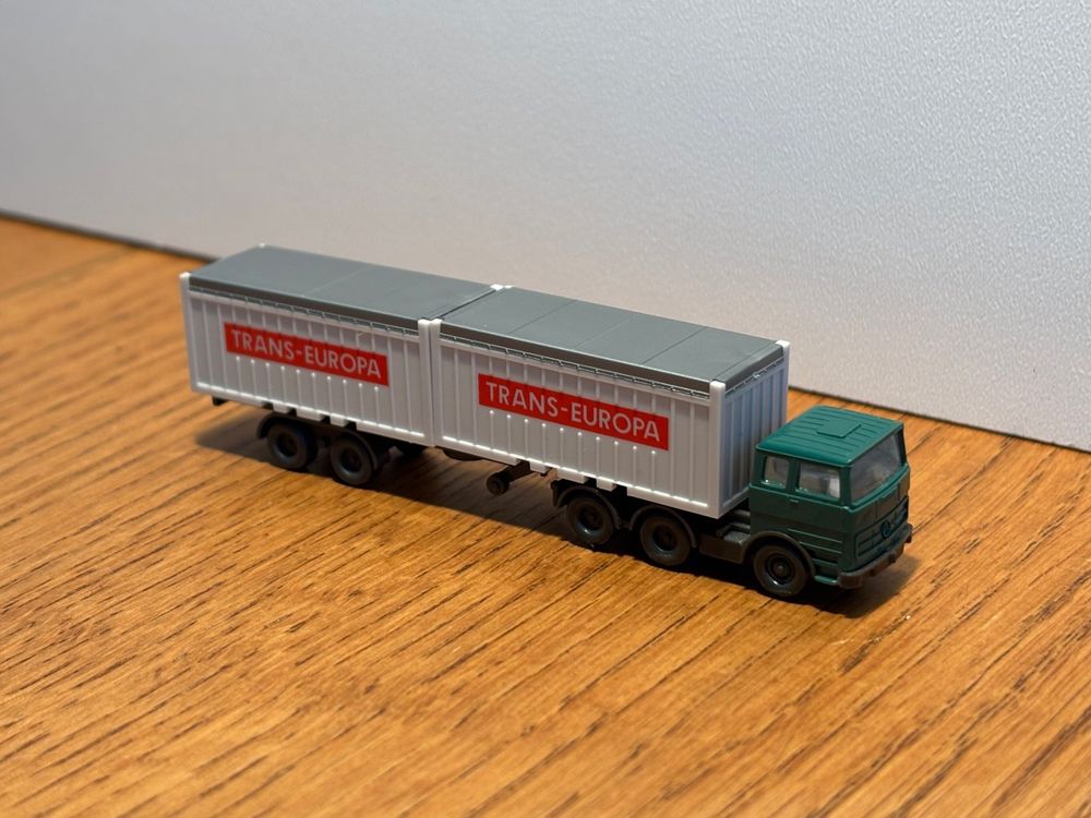 *F407: Container Lastwagen, Hersteller Wiking (Spur N) | Kaufen auf Ricardo