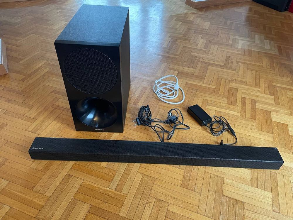 Samsung HW-M450 2.1 Flat Soundbar (mit Subwoofer, 340W) (Gebraucht) in ...