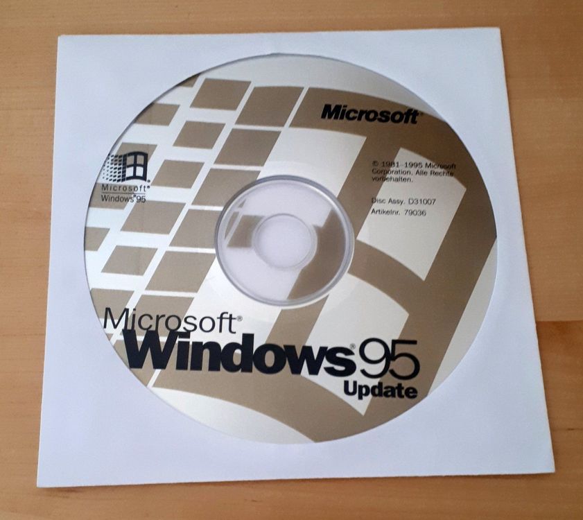 Microsoft Windows 95 Update - Deutsch | Kaufen auf Ricardo