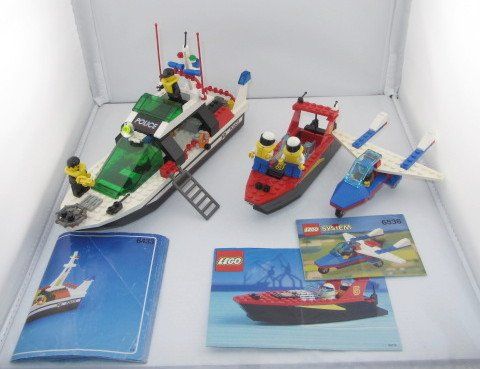 Lego System Polizeischiff 6433, Rennboot 6679, u. 6536 | Kaufen auf Ricardo