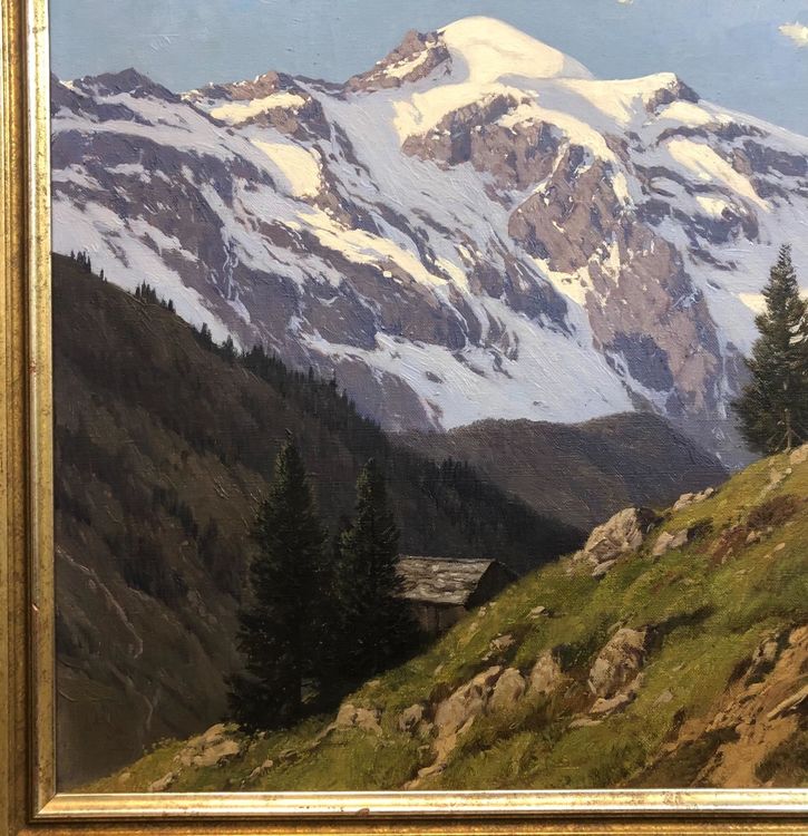 Jakob Edwin Bachmann grosses Gemälde (Gebraucht) in Root für CHF 265 – mit Lieferung auf Ricardo ...