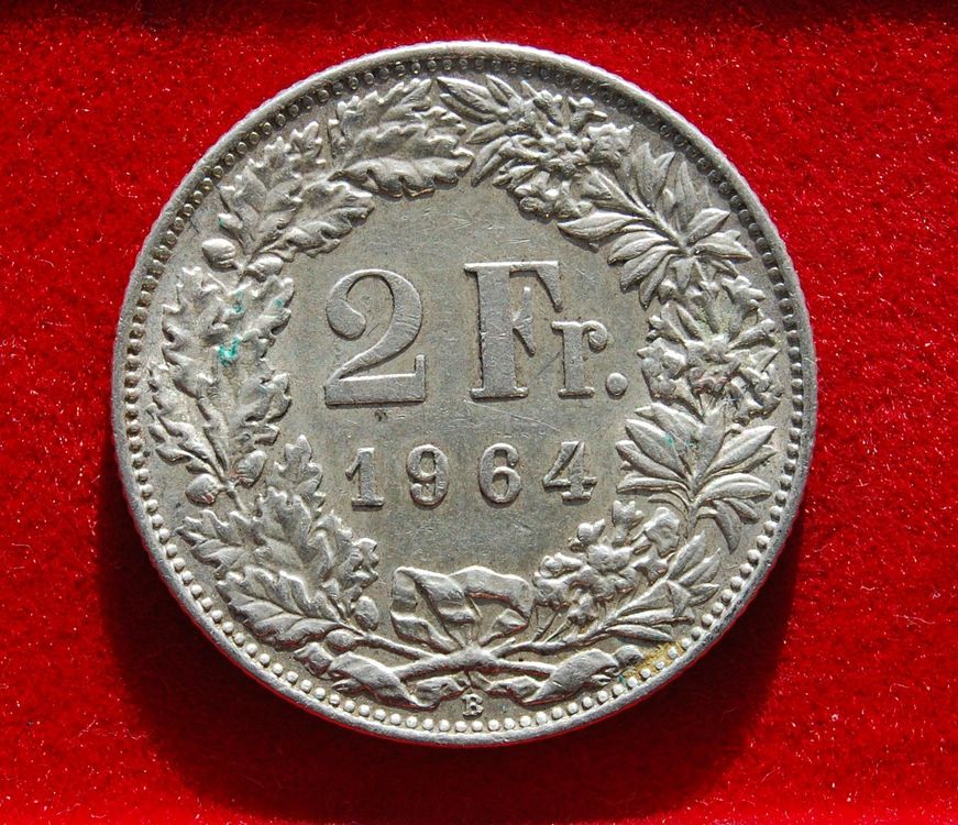 1 Münze 2 Franken 1964 | Kaufen auf Ricardo