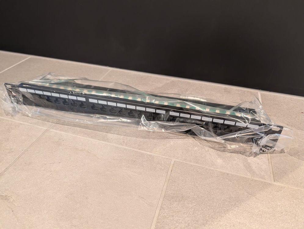 Roline 24-Port Cat. 6 Patchpanel NEU OVP (Neu und originalverpackt) in ...