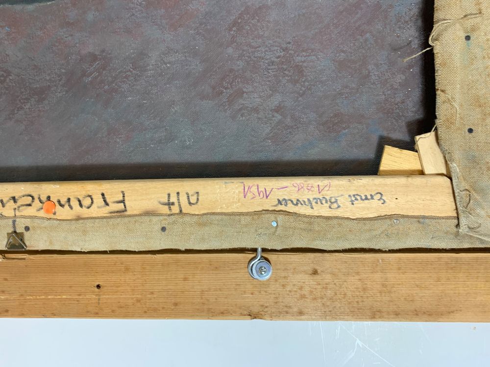 Ernst Büchner (1886-1951) grosses Gemälde (Gebraucht) in Root für CHF ...