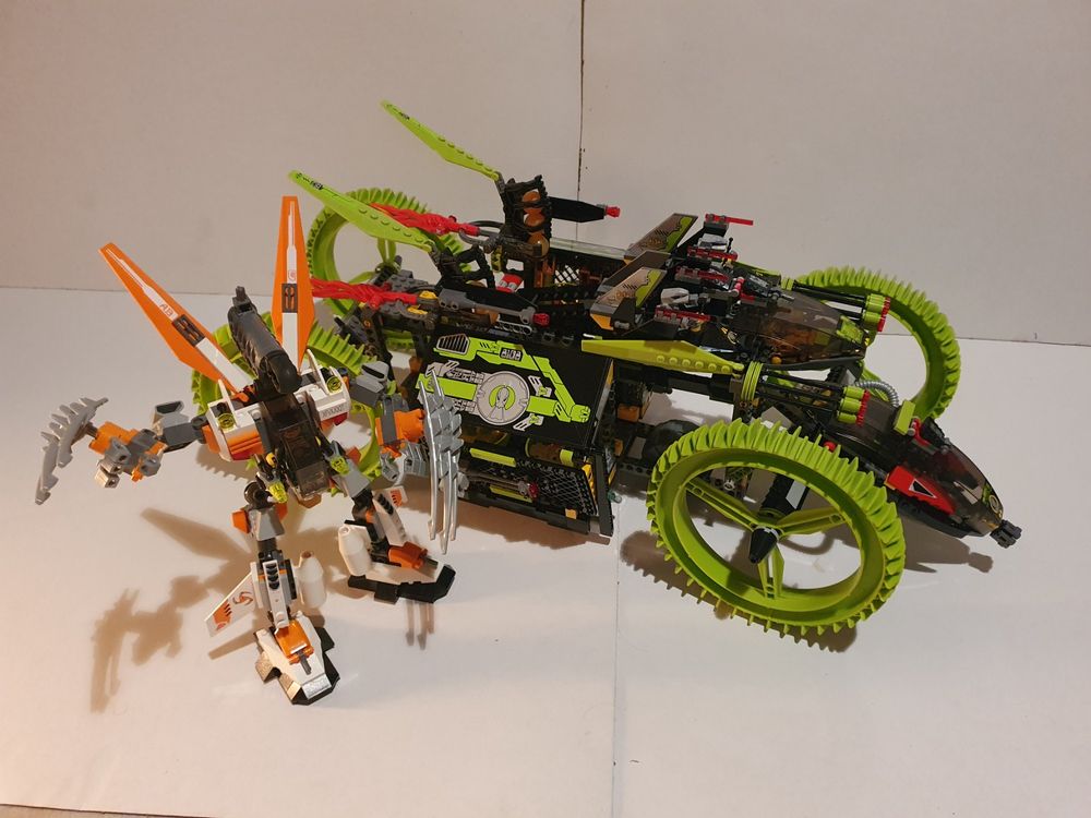 LEGO Exo-Force 8108 Mobile Devastator(2007) mit Bauanleitung (Gebraucht ...