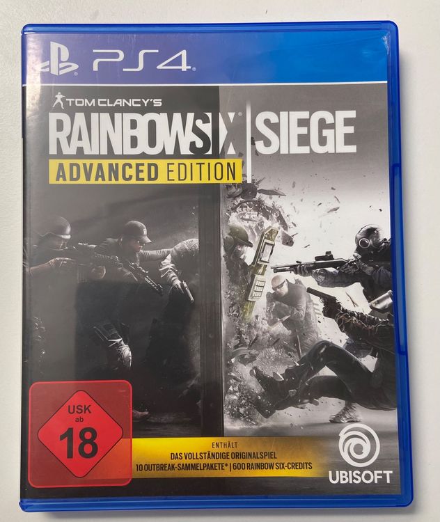 Tom Clancy’s Rainbow Six Siege PS4, Advanced Edition (Gebraucht) in ...
