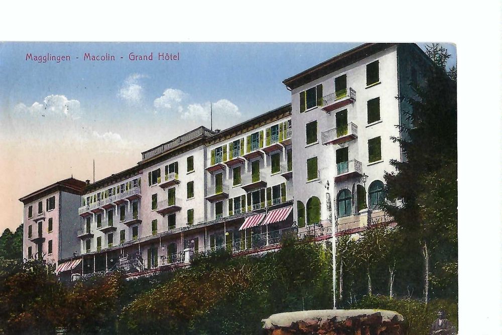MACOLIN Magglingen Grand Hôtel 1925 (Stengel & Co Dresden) | Kaufen auf ...