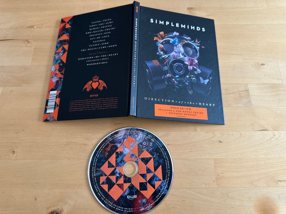 SIMPLE MINDS tolle Direction of the heart Deluxe CD bonus (Gebraucht ...