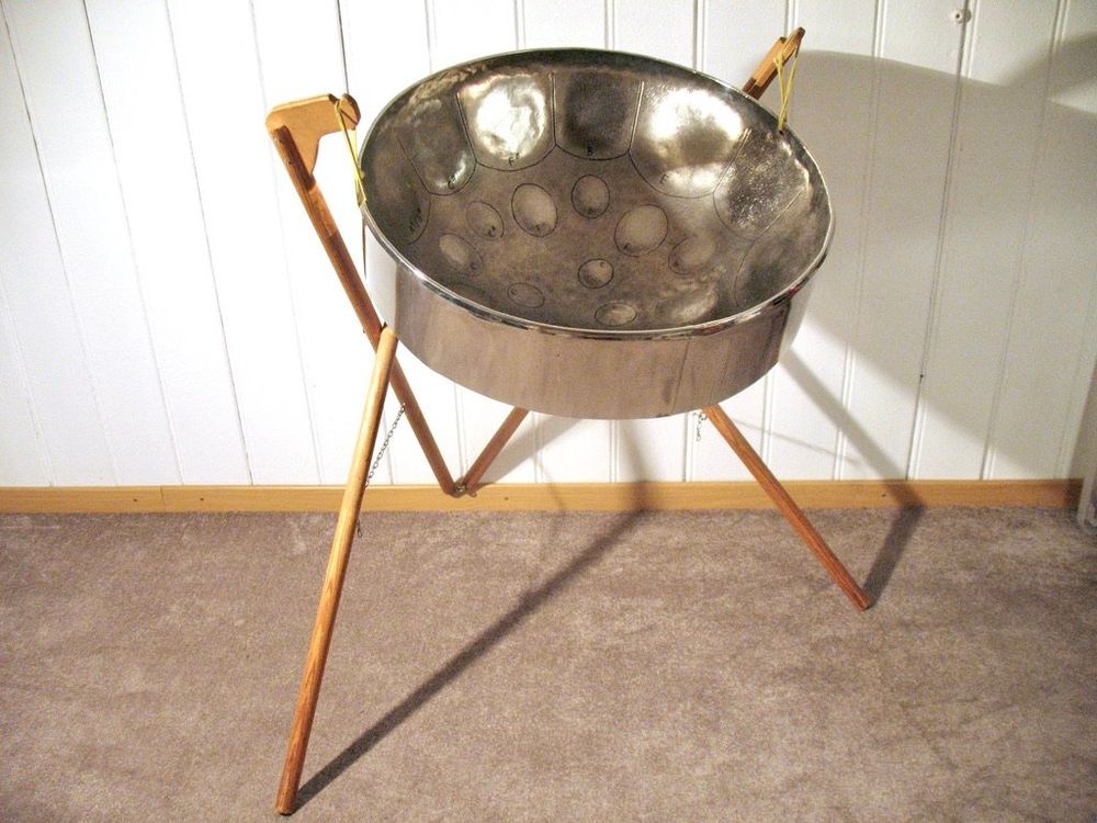 Tenor Steeldrum Steel Pan Drum in C Karibik Stahl Trommel (Gebraucht ...