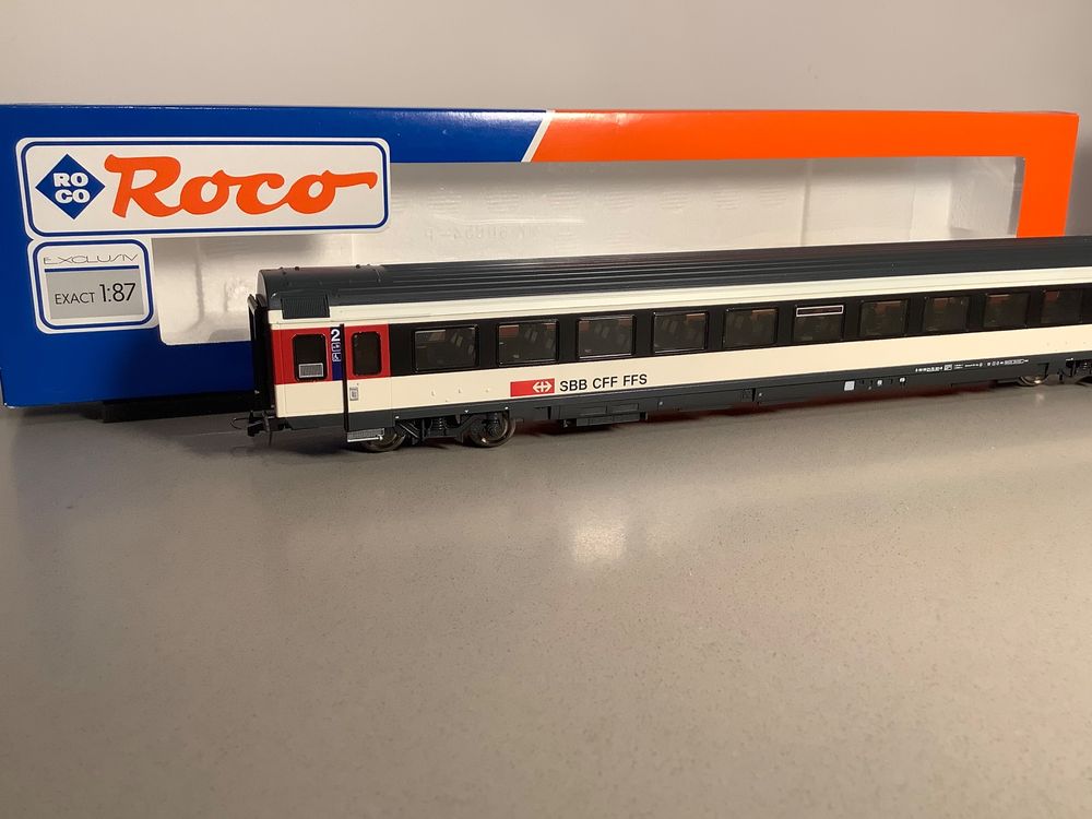 Roco 44972 SBB : 2. Kl EW IV ICN (Neu (gemäss Beschreibung)) in ...