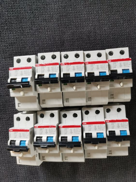 10x ABB SMISSLINE FS401M C13 30mA FI/LS-Schalter | Kaufen auf Ricardo