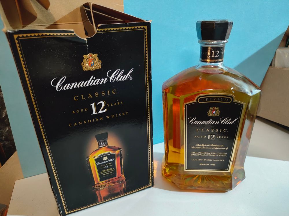 Canadian Club Whisky Classic 12 Jahre, 1 Liter (Neu (gemäss ...