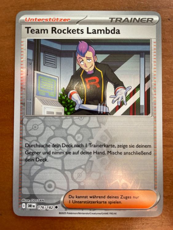 Pokemon Team Rockets Lambda Reverse (Versand gratis) (Neu (gemäss ...