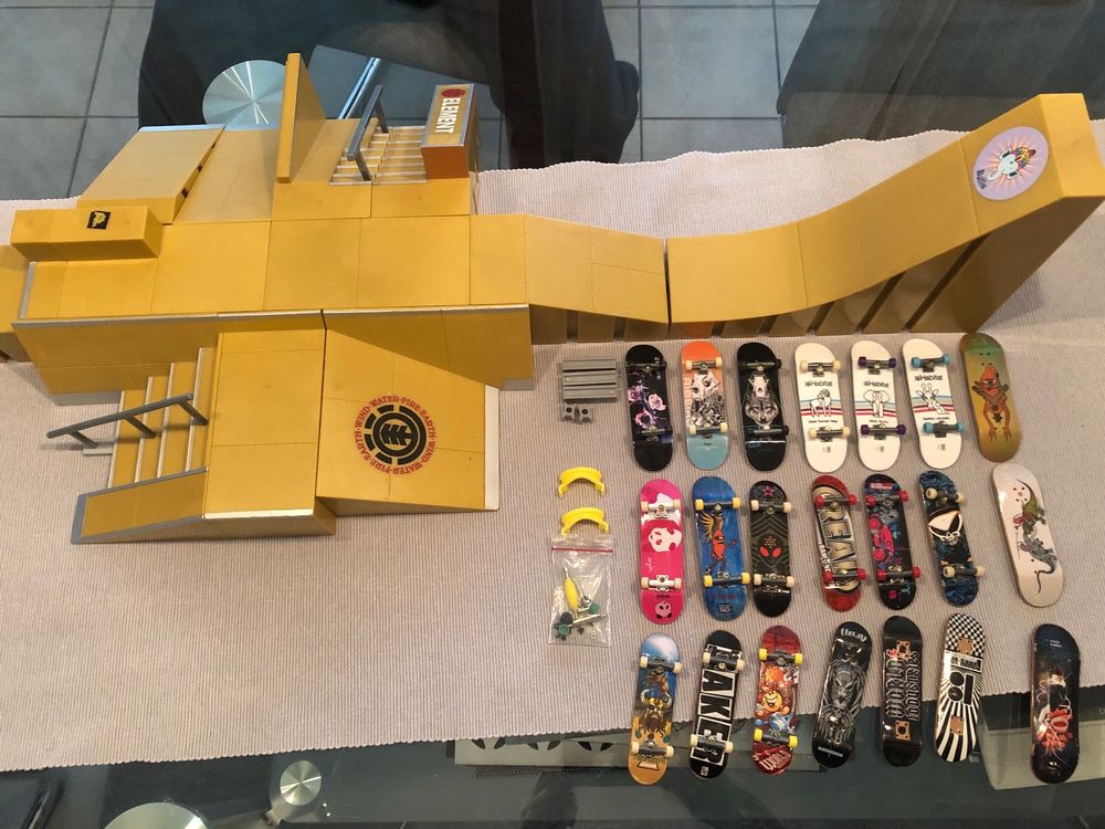 Tech Deck Set Rampen u 21 Fingerskates | Kaufen auf Ricardo