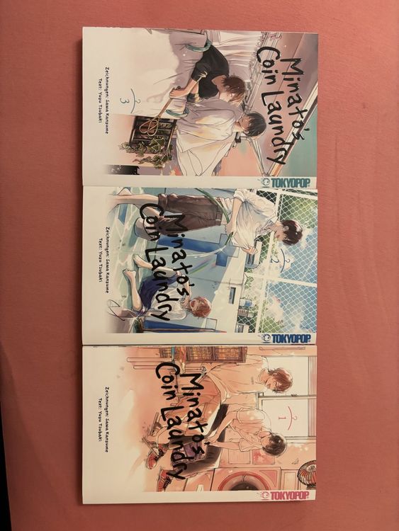 Minato's Coin Laundry Manga, Volumes 1-3 (Neu und originalverpackt) in ...
