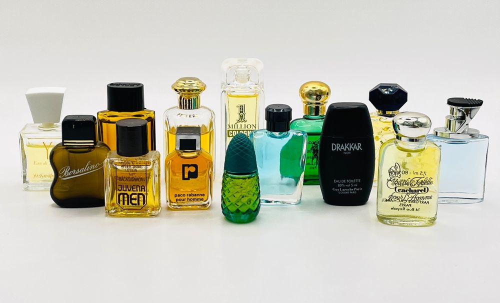 Lot de 14 Miniatures de Parfum diverses marques pour Homme | Kaufen auf ...