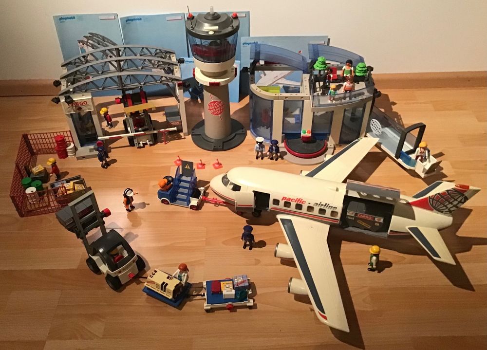 Playmobil Flughafen 6 Set 4310/4311/4313/4314/4315/4317 | Kaufen auf ...