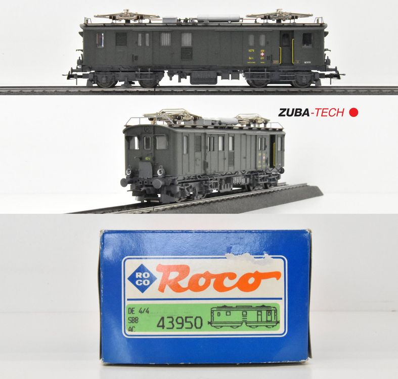 Roco 43950 Gepäcktriebwagen De 4/4 der SBB H0 WS Analog OVP (Gebraucht ...