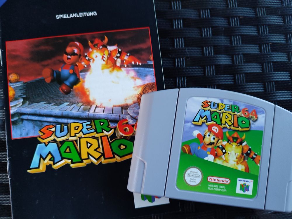SUPER MARIO 64 Nintendo 64 N64 Game (Gebraucht) in Läufelfingen für CHF ...
